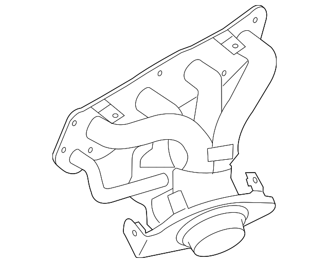 140E2-9MF0B - 2018-2019 Nissan Versa Note - Exhaust Manifold ...