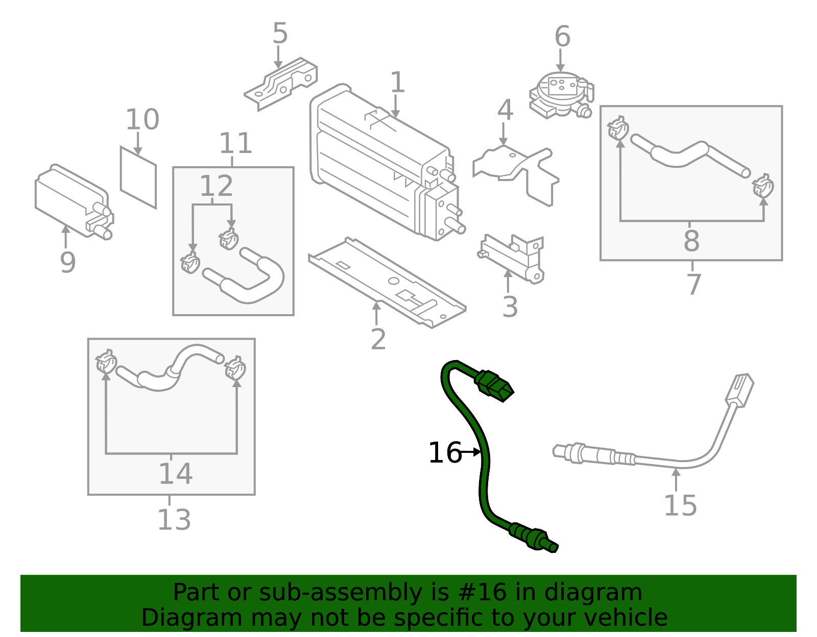 Oxygen Sensor 39210 2G200 | OEM Parts Online