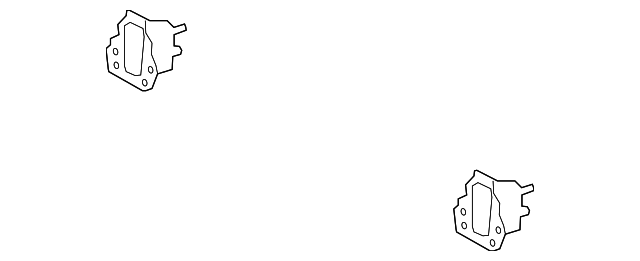 2013-2018 Toyota Avalon 2013-2018 Toyota Avalon - Bumper Bracket 58303 ...