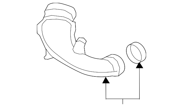 13717577451 - 2008-2019 BMW Upper Duct (13-71-7-577-451) | BMW of South ...
