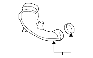 13717577451 - 2008-2019 BMW Upper Duct (13-71-7-577-451) | BMW of South ...