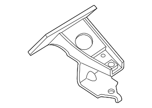 2010-2016 Nissan Front Mount Bracket 11233-ZV00A | Team Nissan Inc.