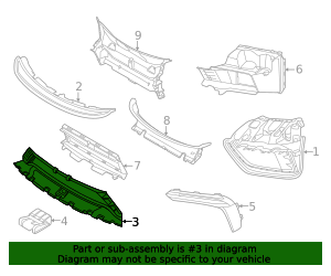 982-807-681-F-OK1 - High-Quality Lower Grille for 2020-2024 Porsche ...