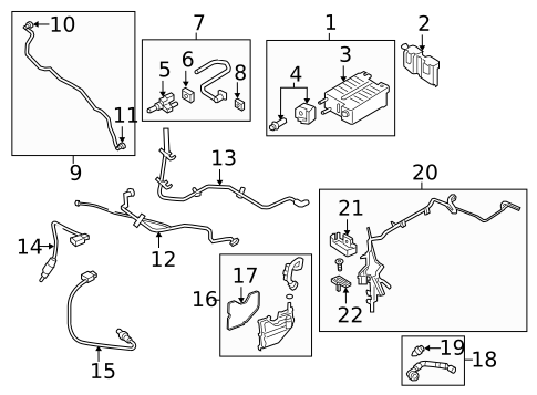 Switches, Solenoids & Actuators for 2017 Ford Escape | Discount Ford ...