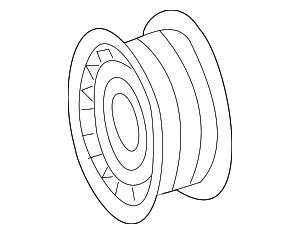 272-202-00-00 - Guide Pulley Mercedes-Benz USA Parts