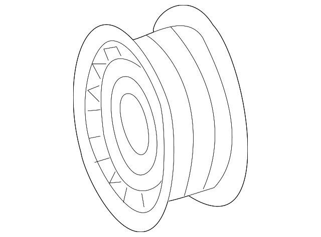 272-202-00-00 - Guide Pulley Mercedes-Benz USA Parts