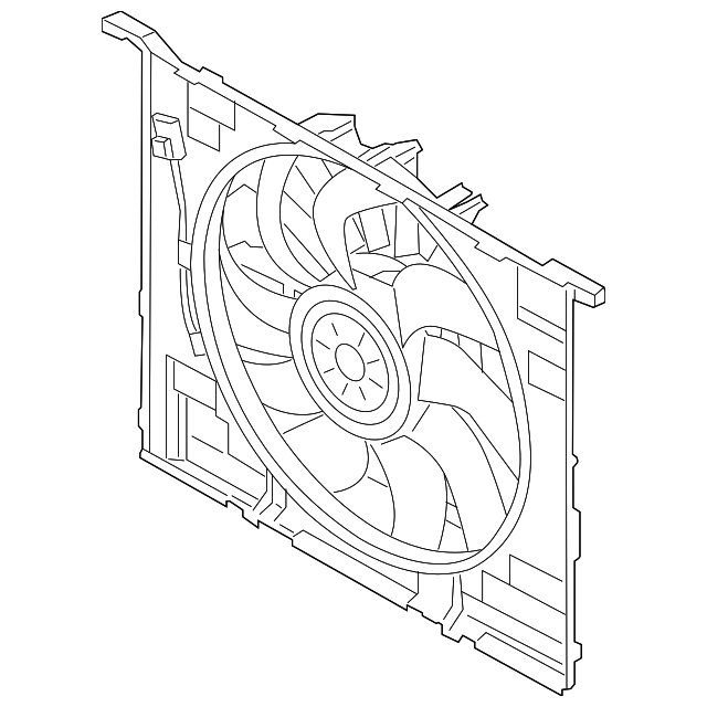 17-42-7-953-398 - Fan Assembly - 2017-2025 BMW | BMW Parts Exchange