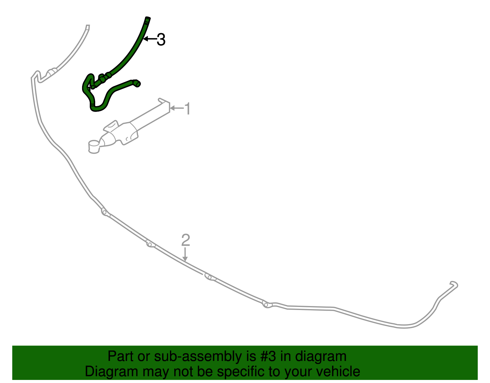 Genuine Washer Hose for 2013-2017 Land Rover | Land Rover Part ...