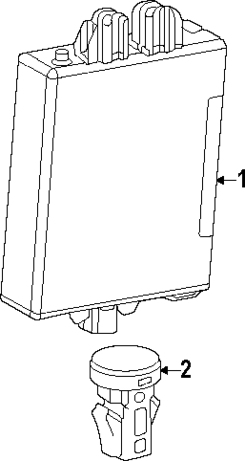 2022-2024 Toyota Ignition Immobilizer Module 89784-V1010 | Toyota Parts ...