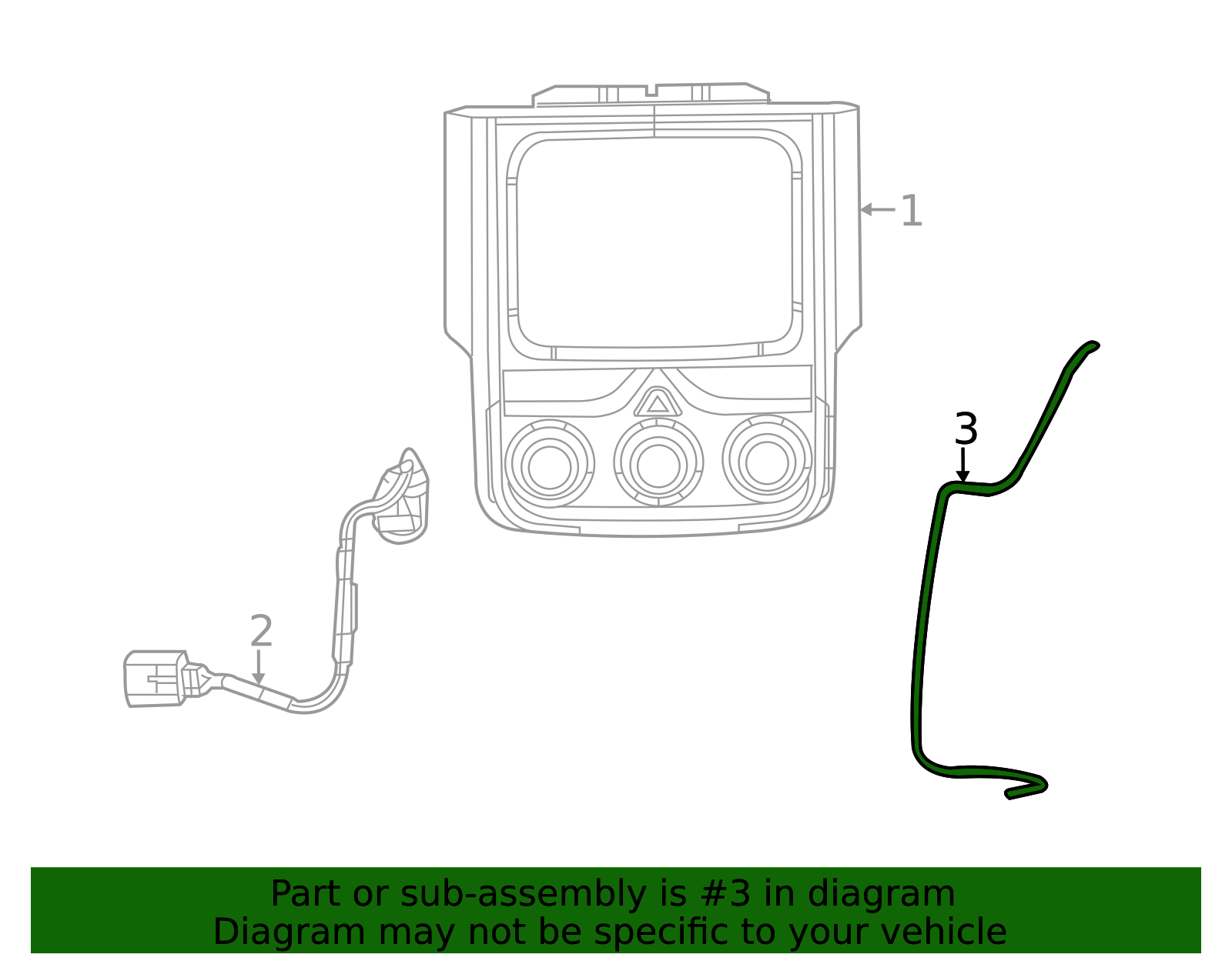 68100768AE - Seat Back Wiring | Mopar Parts Canada