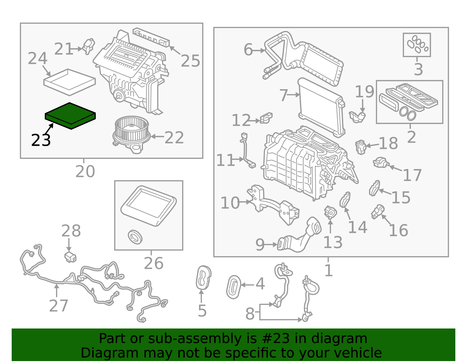 2016-2024 Jaguar Cabin Air Filter T2H34776 | OEM Parts Online