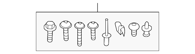 2019-2025 Audi Bumper Cover Hardware Kit 4K0-098-627 | Audi OEM Parts Guy