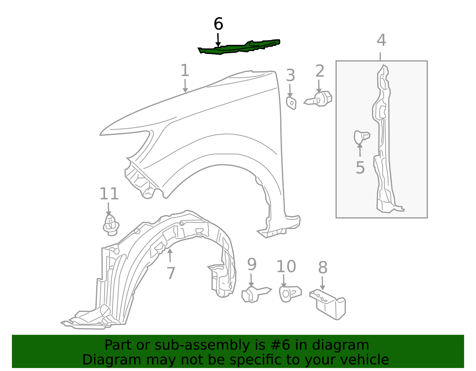 Genuine Official Toyota Upper Cover part# 55793-12062 for 2008-2015 ...
