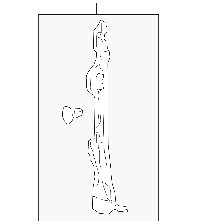 2008-2015 Scion xB Protector 53827-12110 | Toyota Parts Center
