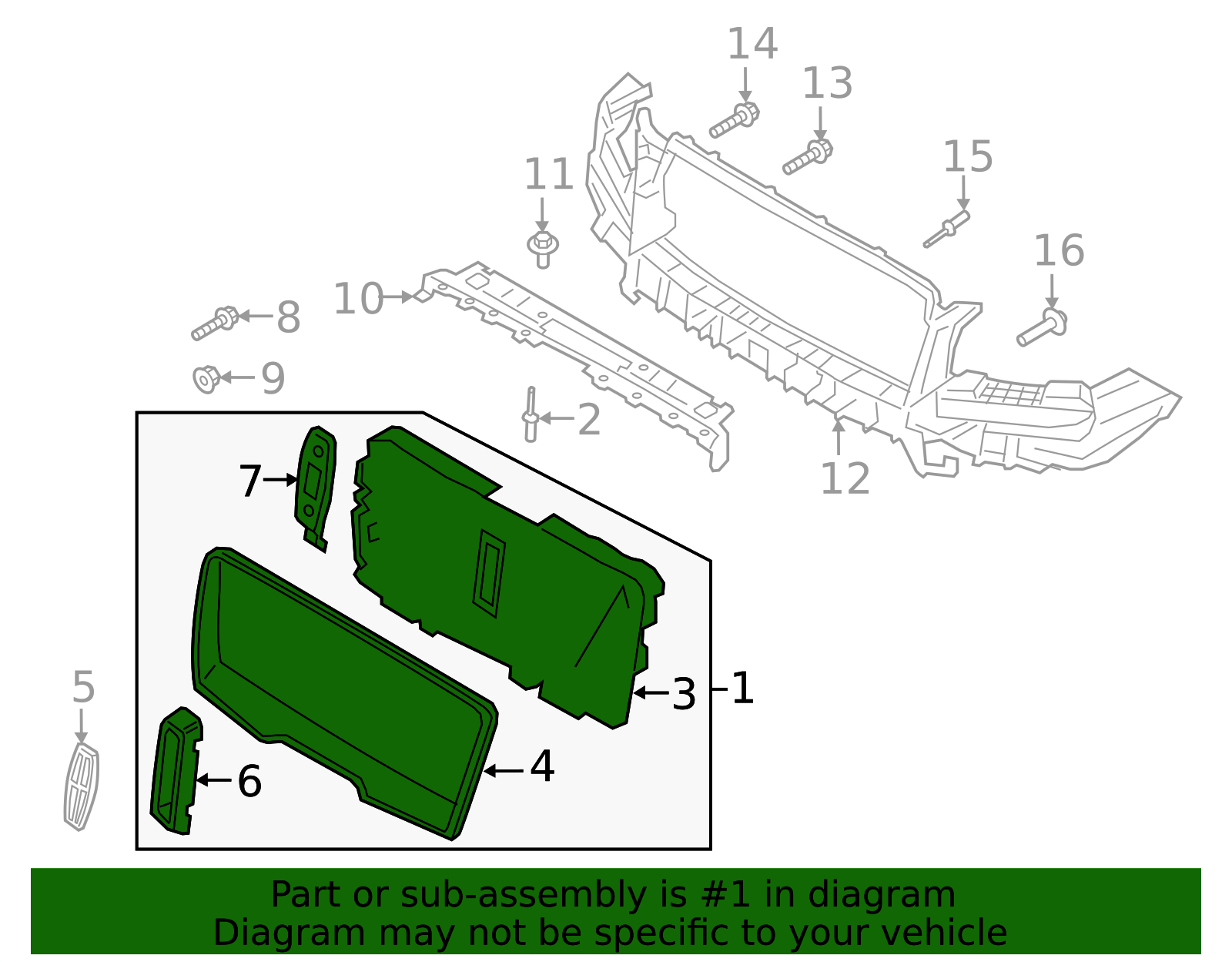 2018-2021 Lincoln Navigator Grille Assembly JL7Z-8200-BA | Varsity Ford