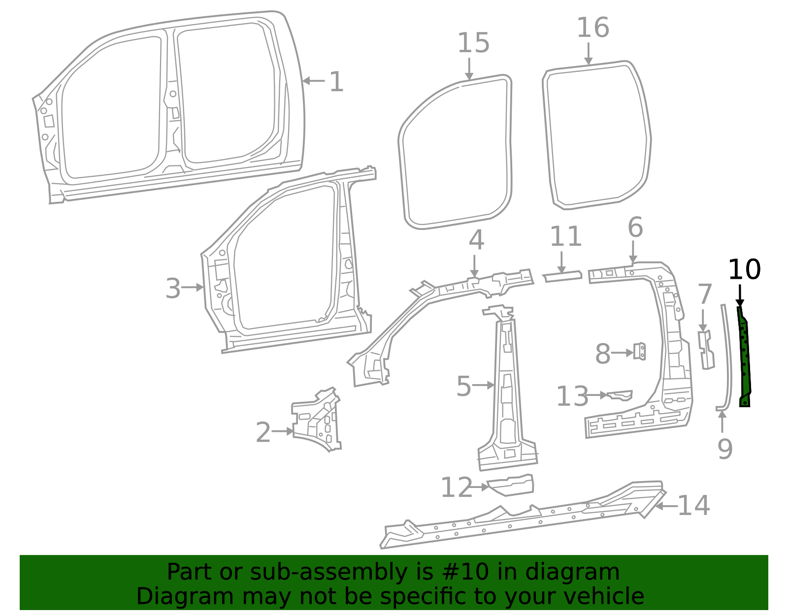 2019-2024 Ram 1500 Panel 68481551AA | Mopar Parts Canada