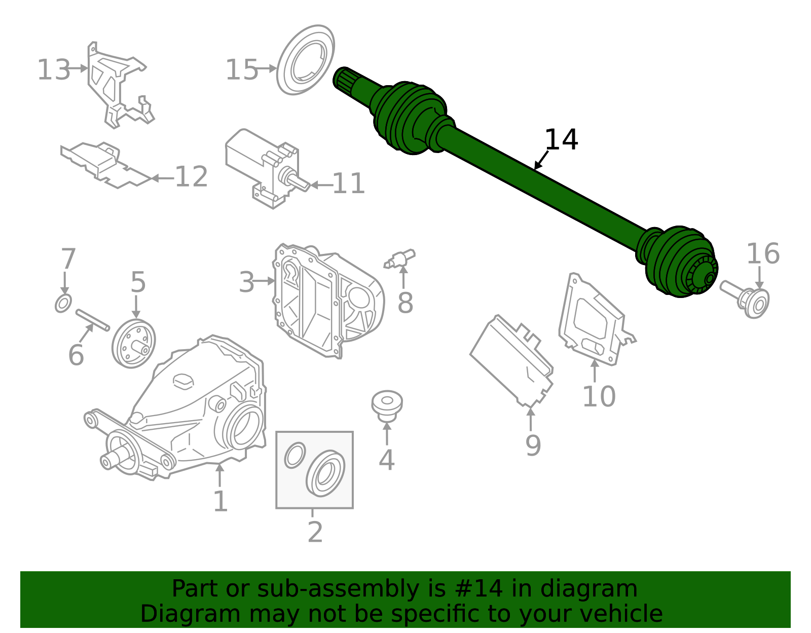 Genuine BMW 33-20-5-A4C-692 | Axle Assembly | FREE Shipping on Most ...