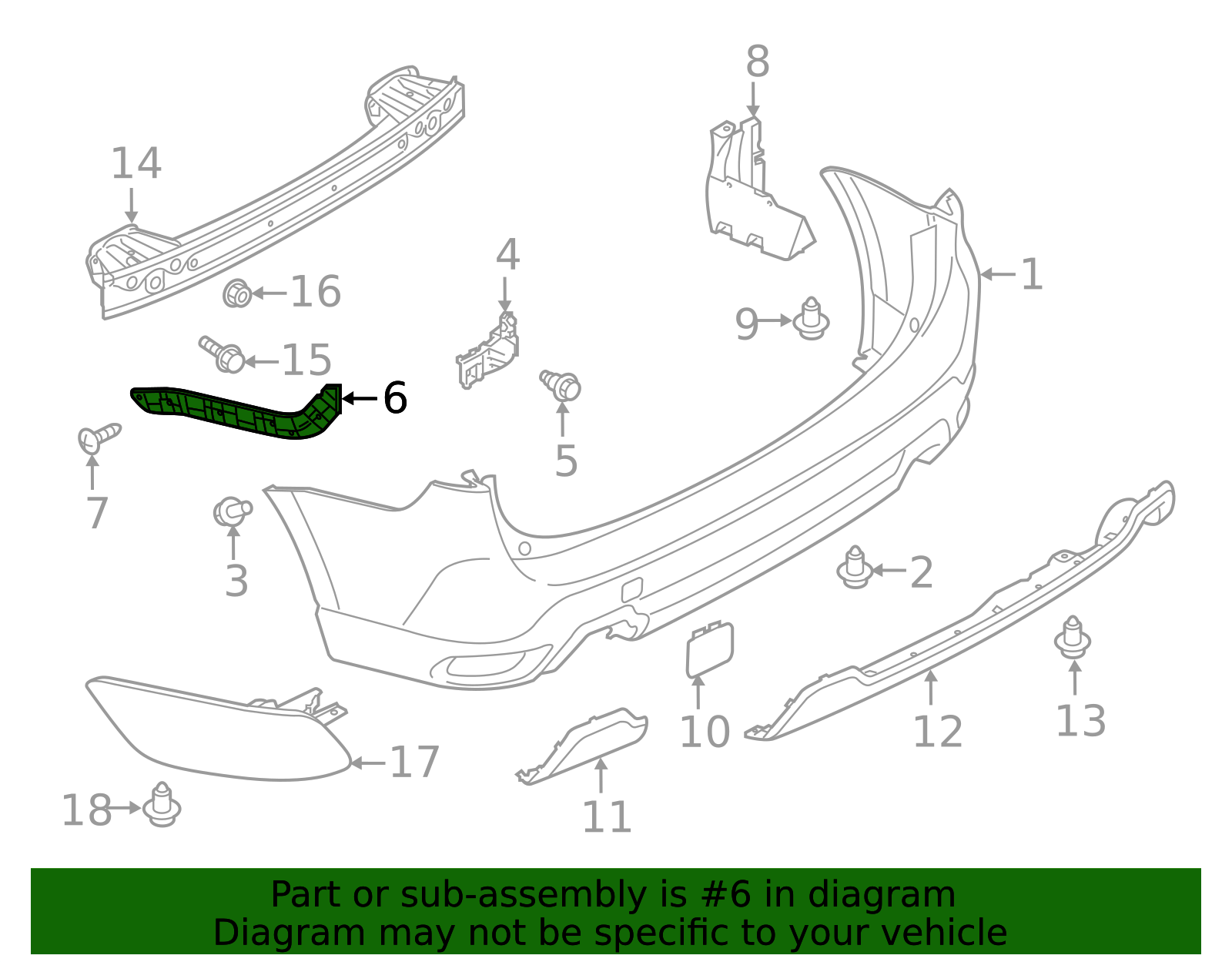 2019-2024 Subaru Forester Side Bracket 57707SJ320 | Subaru Parts Store