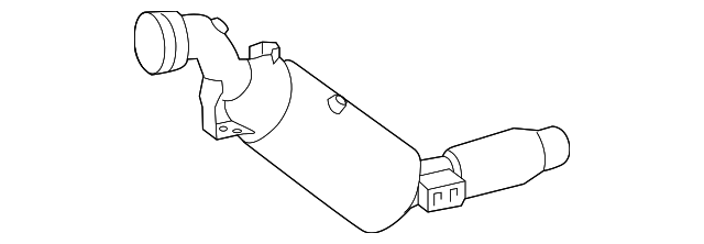 2014-2022 Mercedes-Benz Converter & Pipe 907490260164 | MB Parts Center
