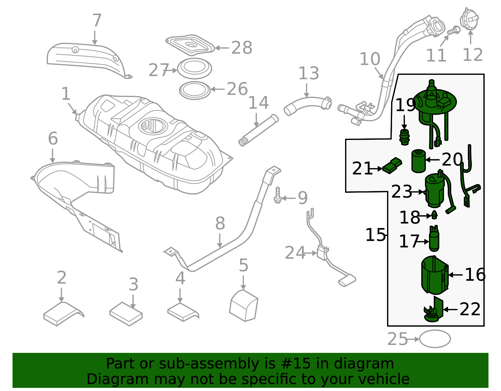 31120-K0600 - Fuel Pump Assembly 2020-2025 Kia Soul | Kia.Parts Store