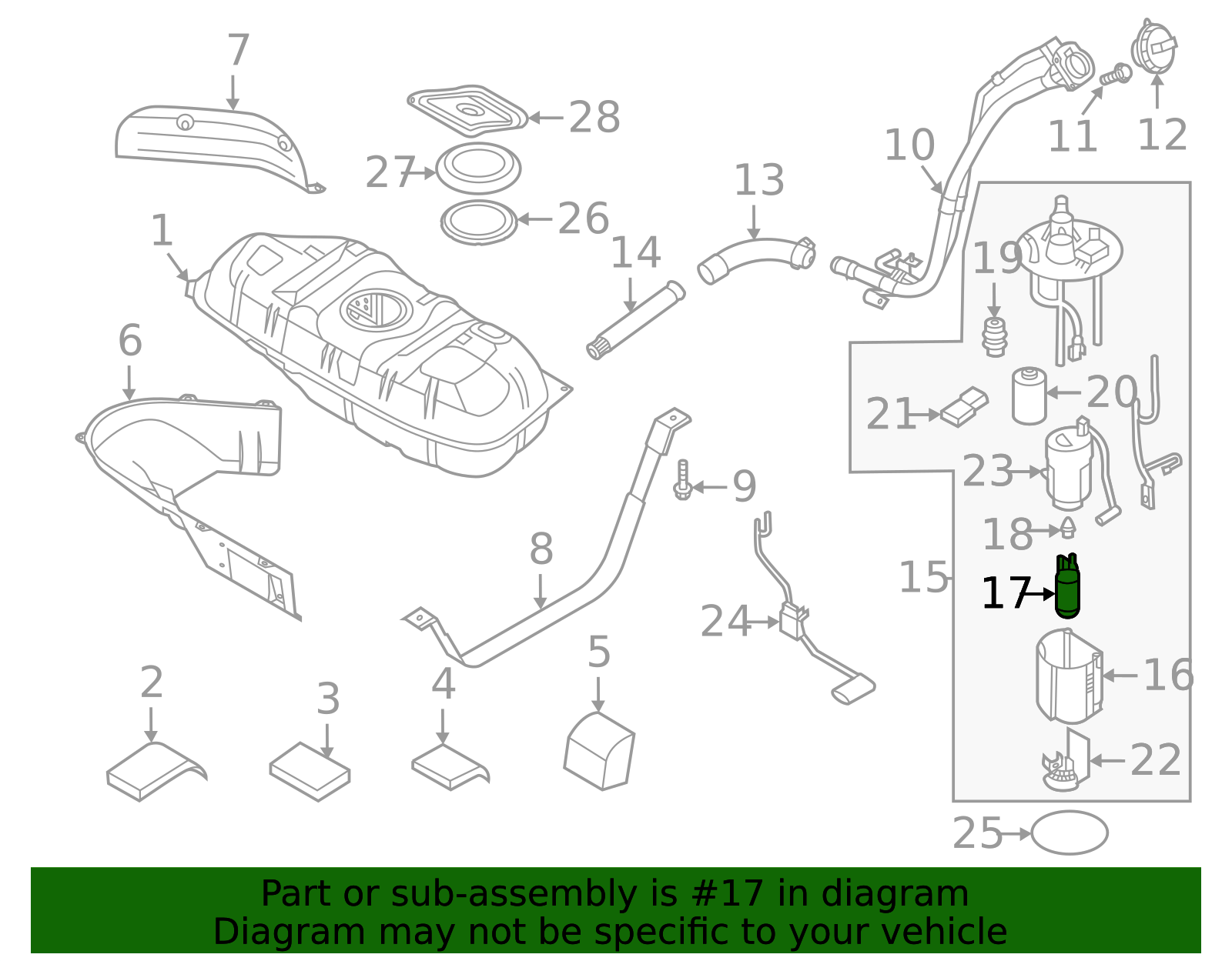 31111-F2100 - Fuel Pump 2010-2025 Kia | Kia.Parts Store