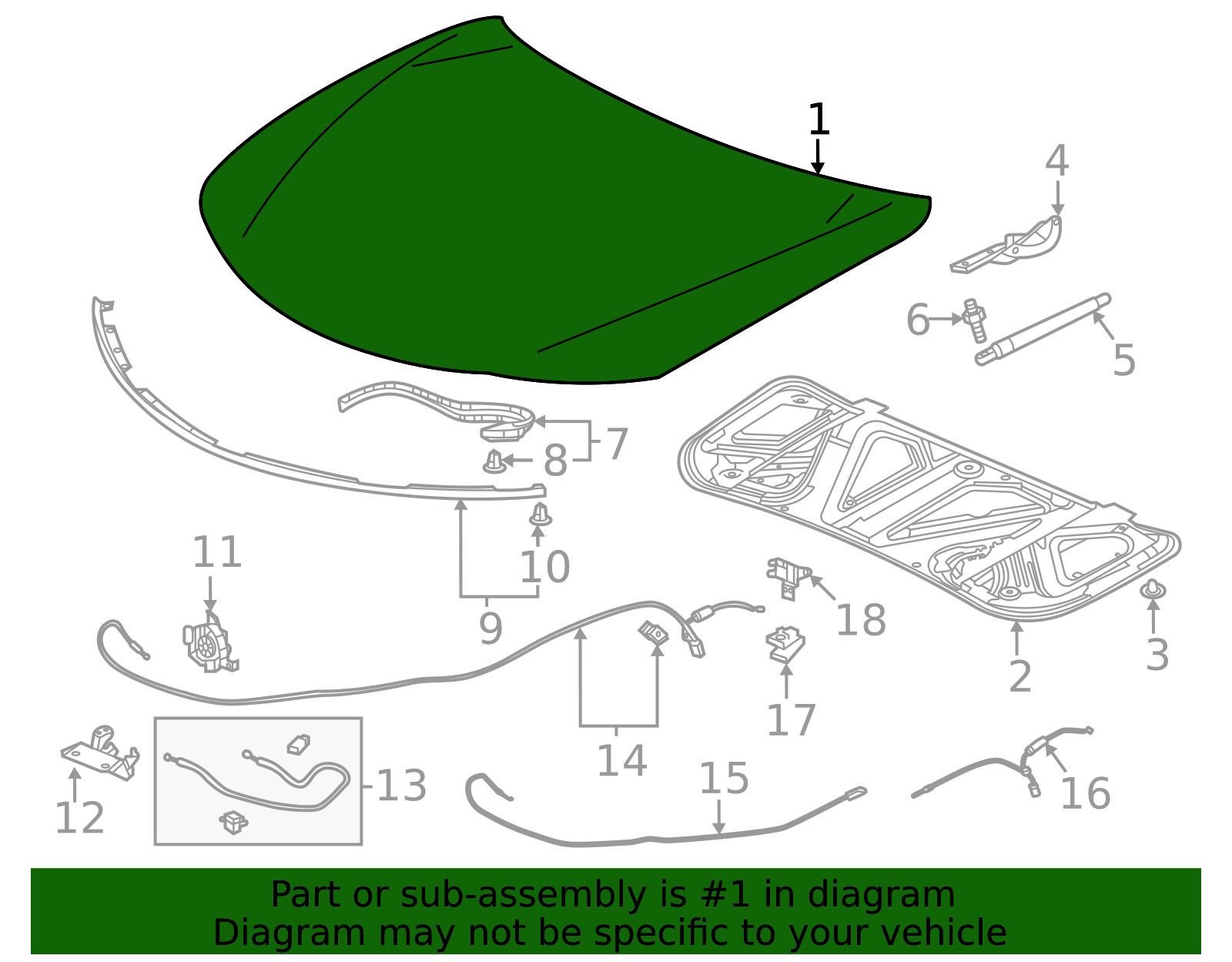 2021-2025 Acura TLX Hood Panel 60100-TGV-A00ZZ | OEM Parts Online