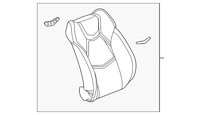 2020-2025 Cadillac CT4 Support Bracket 84535660 | Capital Chevy Parts