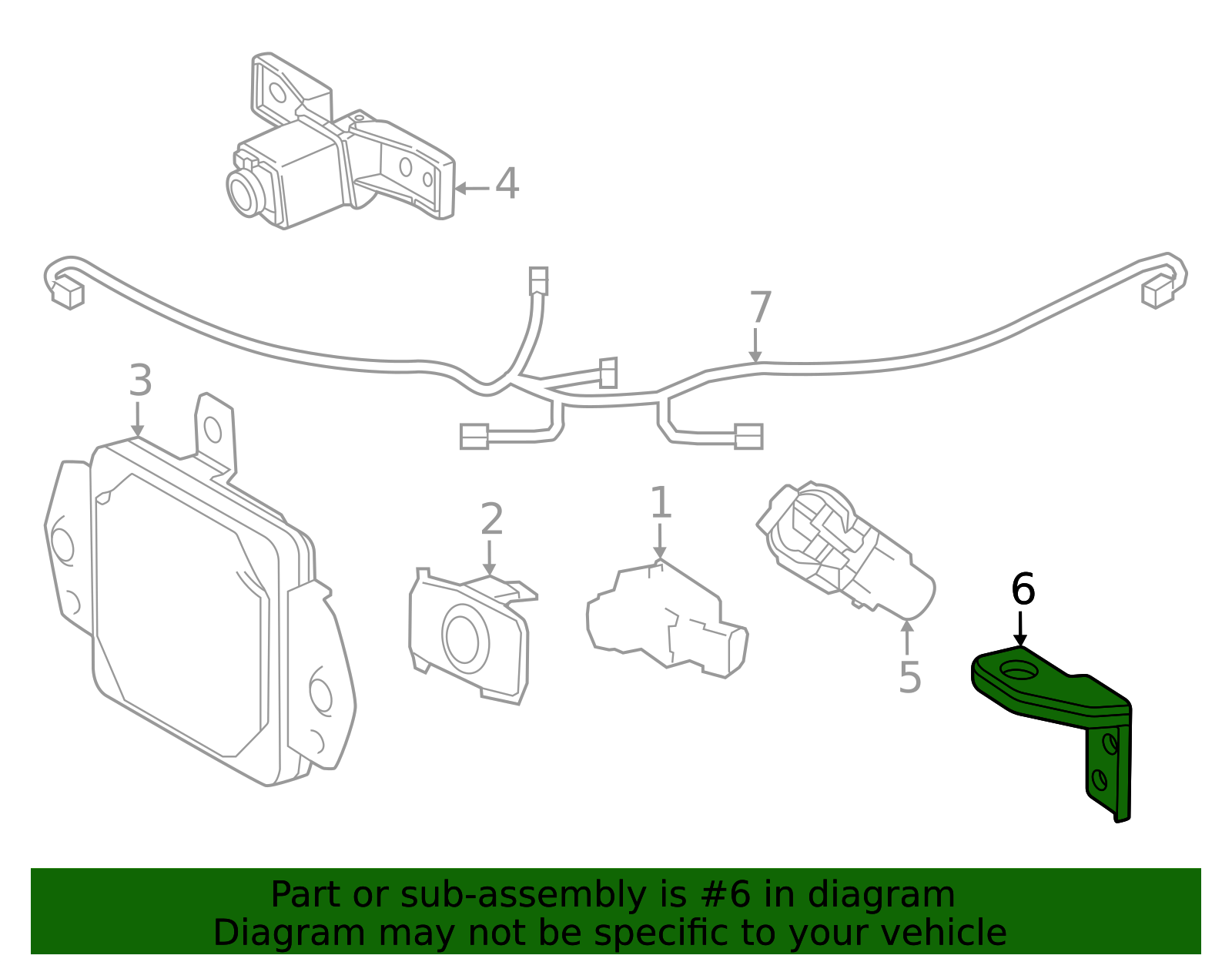 2025 Toyota 4Runner Temp Sensor Mount Bracket 88688-35730 | Toyota ...