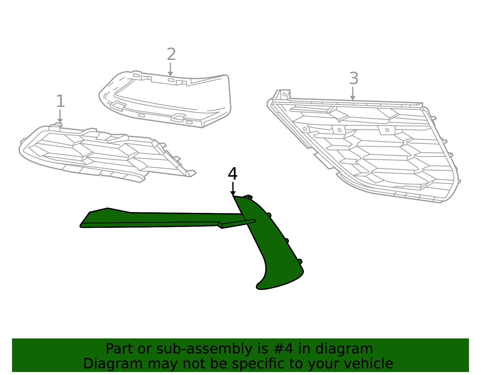 2020-2025 Chevrolet Corvette Carbon Flash Front Passenger Side Outer ...