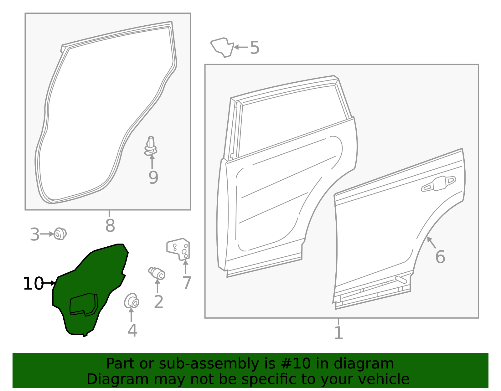 2013-2018 Toyota RAV4 Water Shield 67842-0R051 | MotorMotor