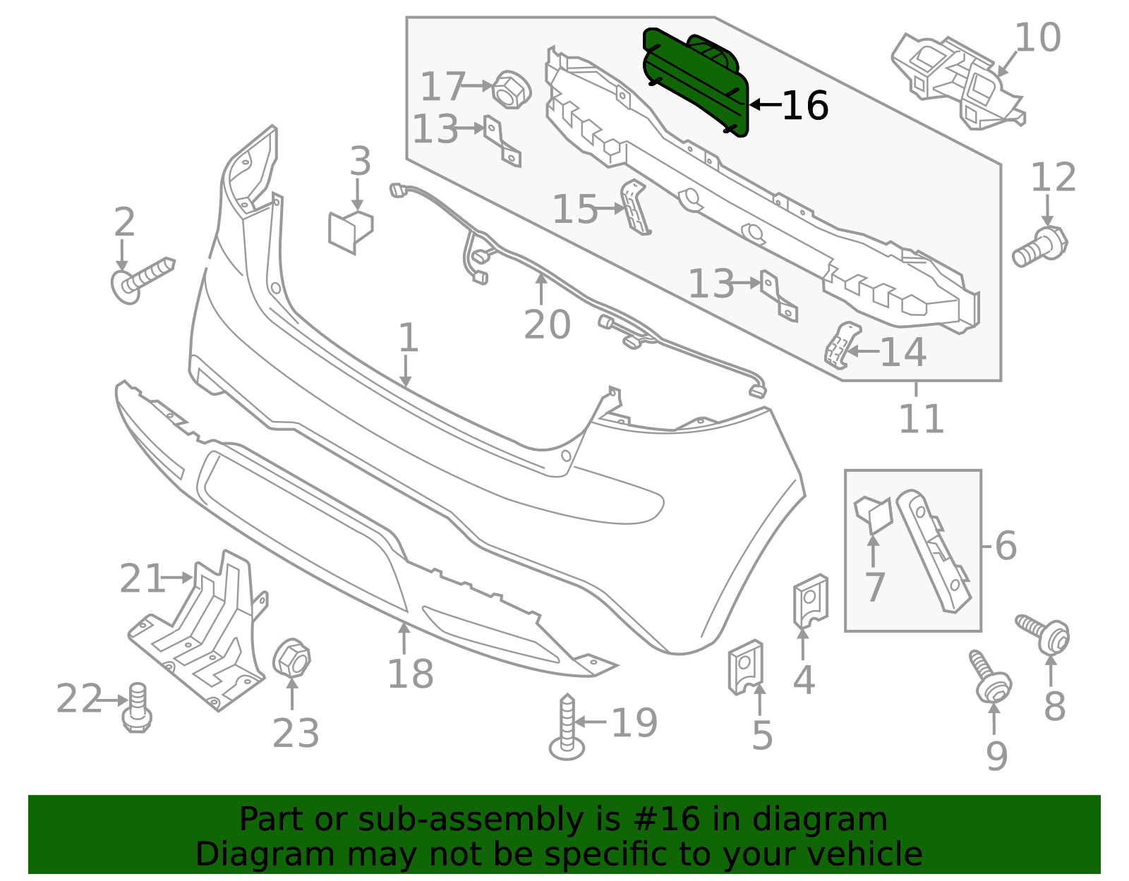 2012-2017 Kia Rio Stay 86641-1W220 | QuirkParts