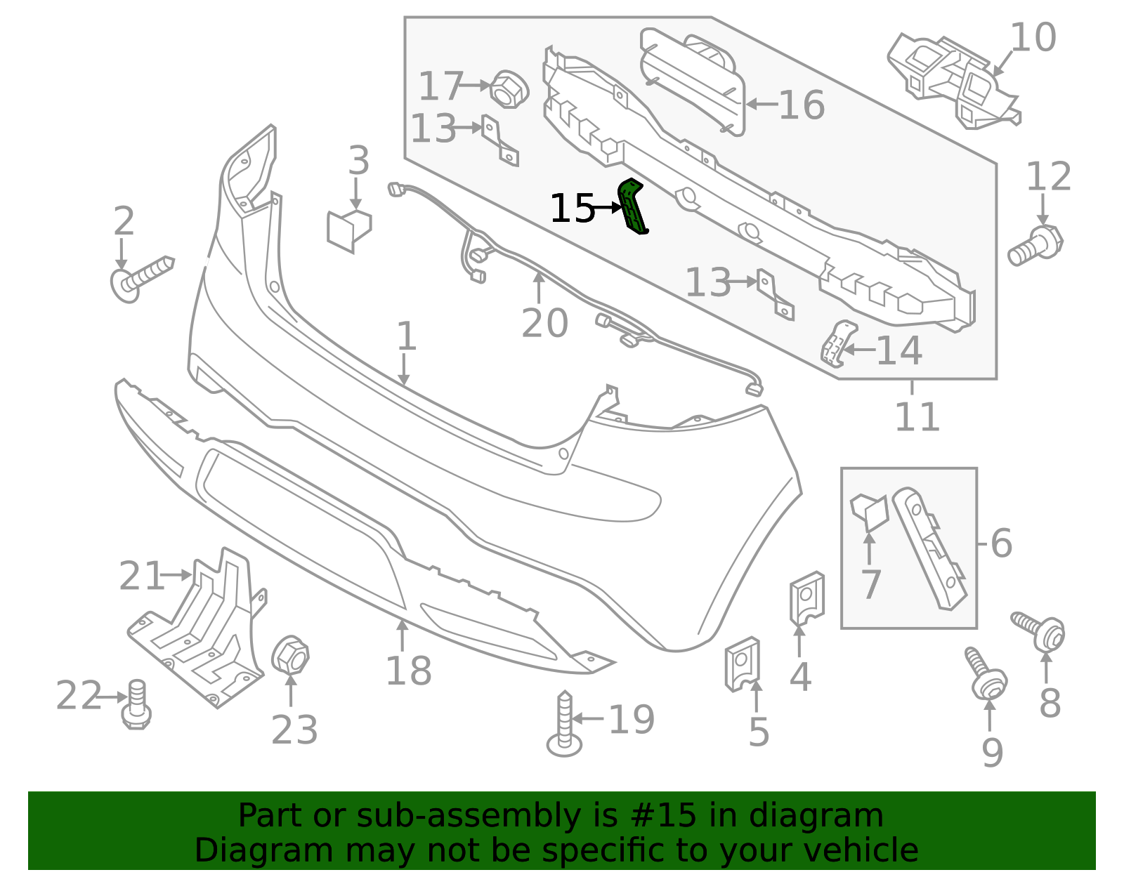 86635-1W220 - Lower Bracket 2012-2017 Kia Rio | Kia.Parts Store