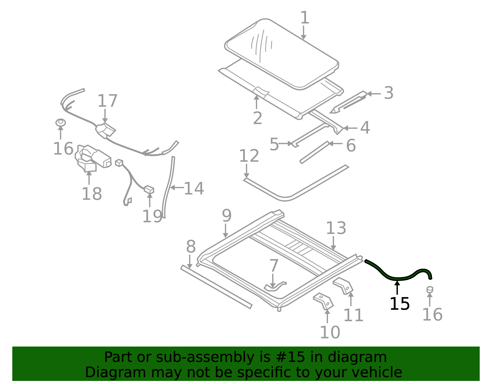 2006-2010 Hyundai Sonata Drain Hose 81682-3K000 | MotorMotor