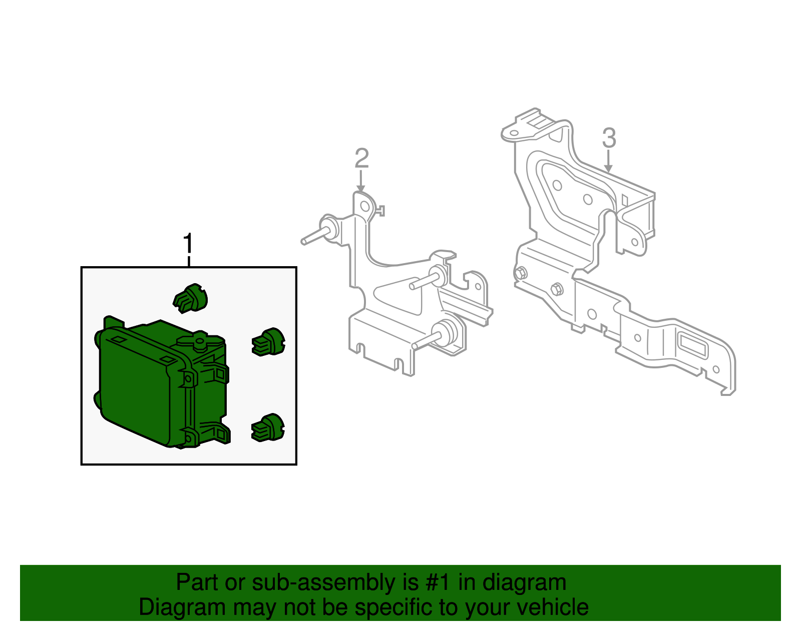 36802-TZ6-A01 - 2014-2015 Acura MDX - Radar Sub-Assembly | All Discount ...