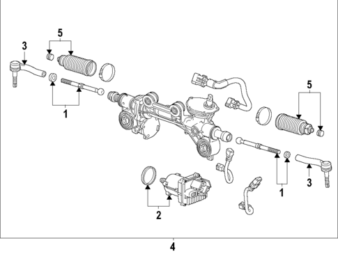 Steering Gear & Linkage for 2025 GMC Sierra 1500 | GMPartsDirect.com