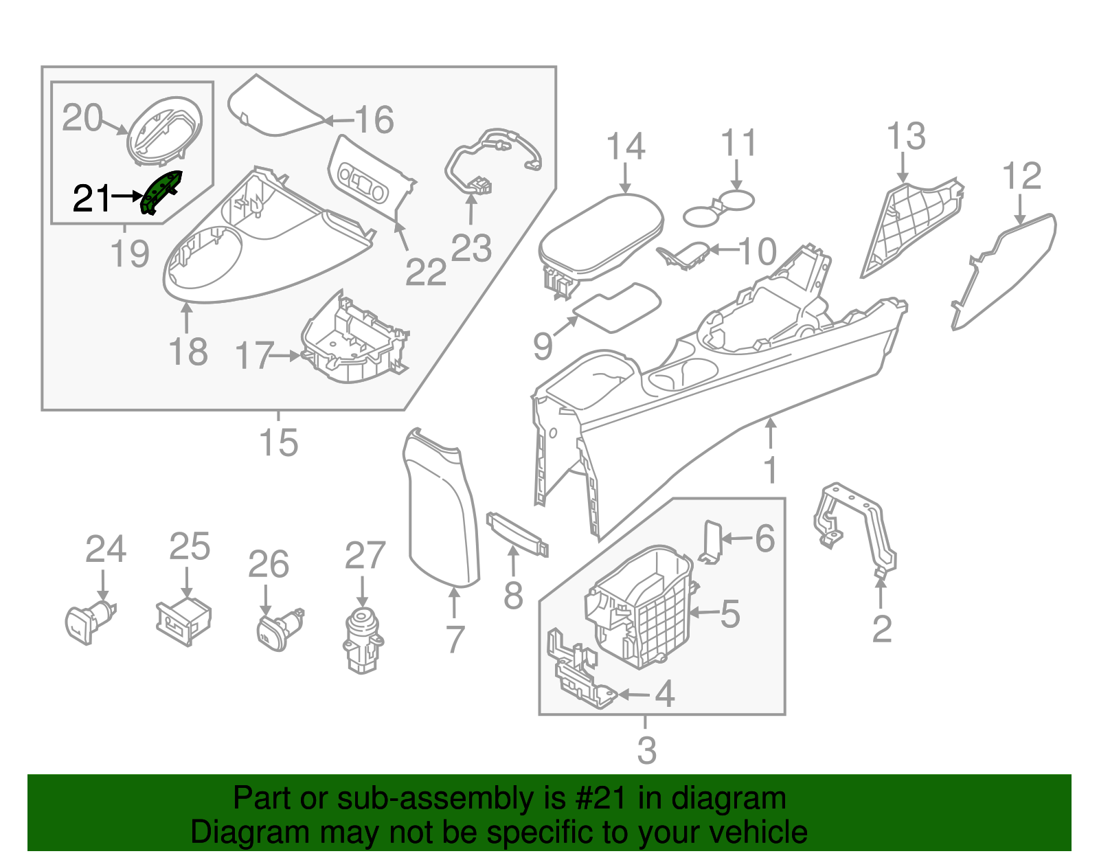 84656-B2100CA - Indicator 2014-2019 Kia Soul | Kia.Parts Store