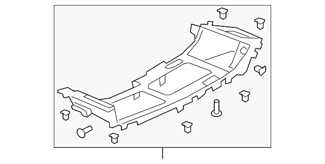 77297-T2F-A42ZB - Console Panel 2016-2017 Honda Accord | Honda Acura Online
