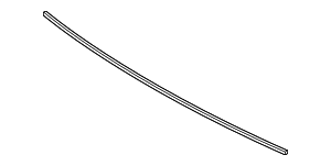 Hyundai - 86130-G9000 - Upper Molding - 2019-2025 Genesis G70 | OEM ...