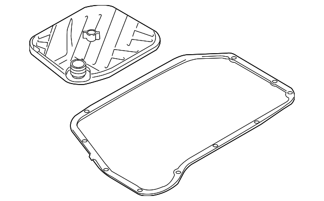 2009-2016 Audi Transmission Oil Filter 0AW-301-519-C | Audi OEM Parts Guy