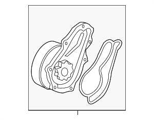 19200-RBC-013 - Water Pump Assembly 2006-2011 Honda Civic | Honda Parts ...