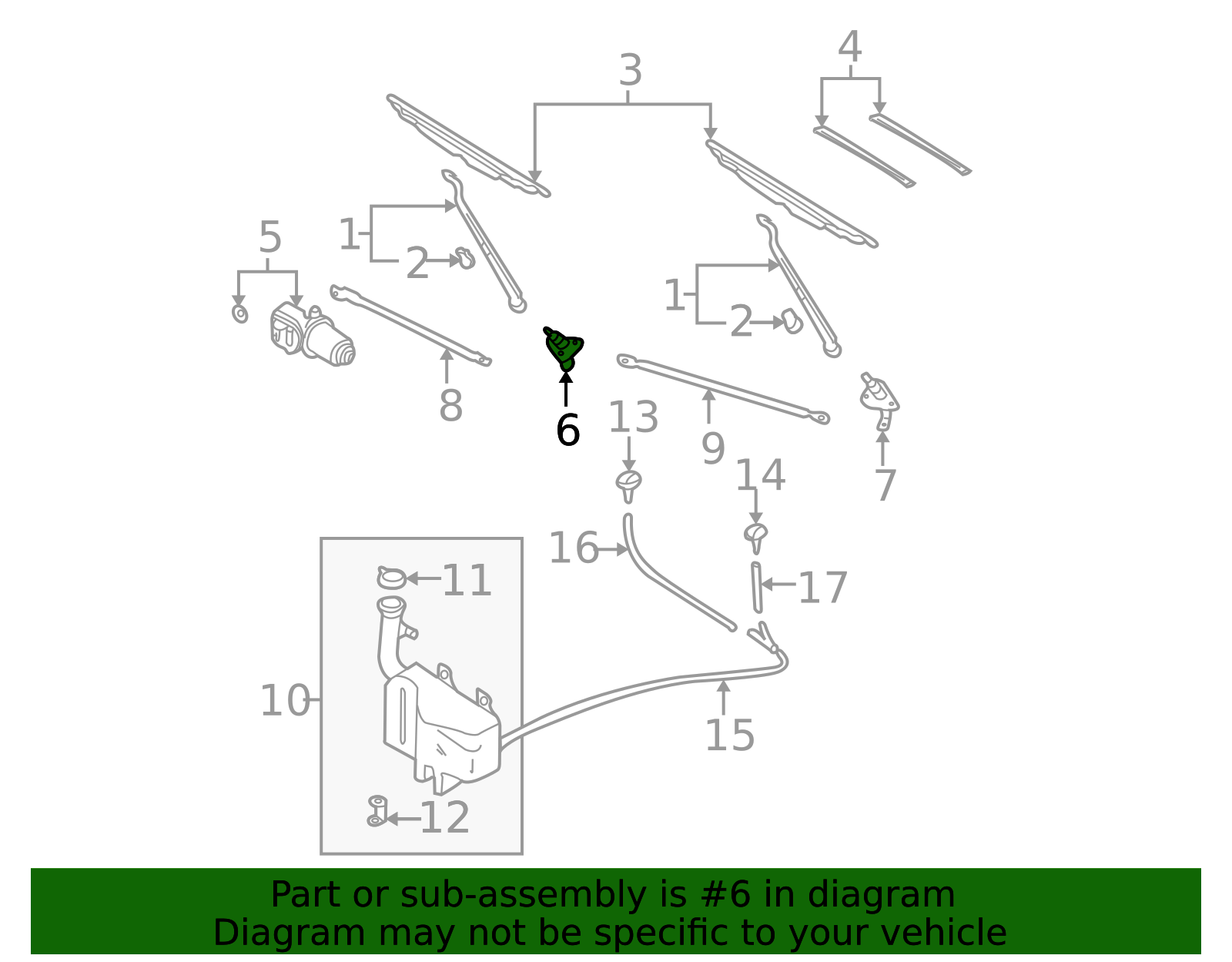 1990-2000 Nissan Pivot Assembly 28850-VK90A | My Nissan Part
