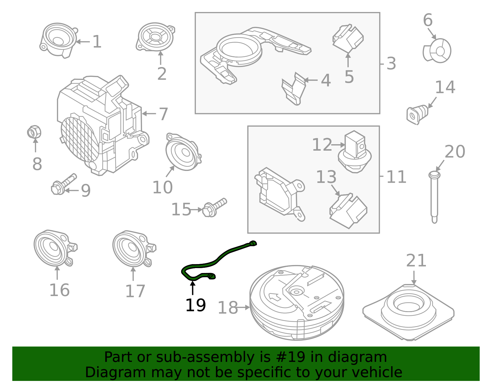 2020-2025 Mazda CX-30 | Quarter Panel Speaker Harness | DGH9-67-SH0 ...