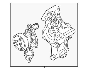 11517644810 - 2016-2020 BMW Water Pump Assembly (11-51-7-644-810) | BMW ...