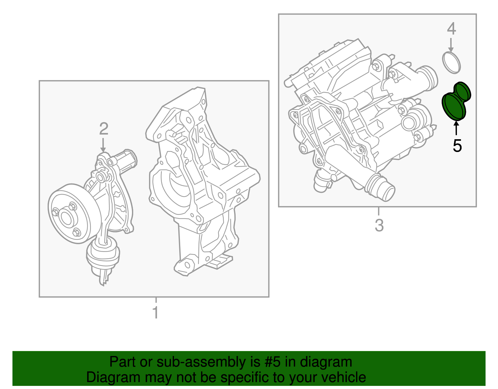 11-53-8-658-574 - 2016-2021 BMW - Thermostat Unit Gasket | Buy BMW ...