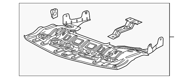 42577002 - Splash Shield 2017-2022 Chevrolet Trax | Londoff Discount Parts