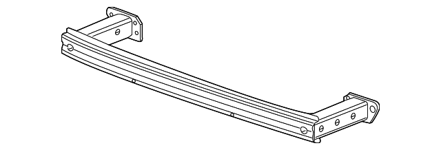 2017-2022 GM Front Bumper Lower Impact Bar 42554932 | Shop Matick Buick GMC