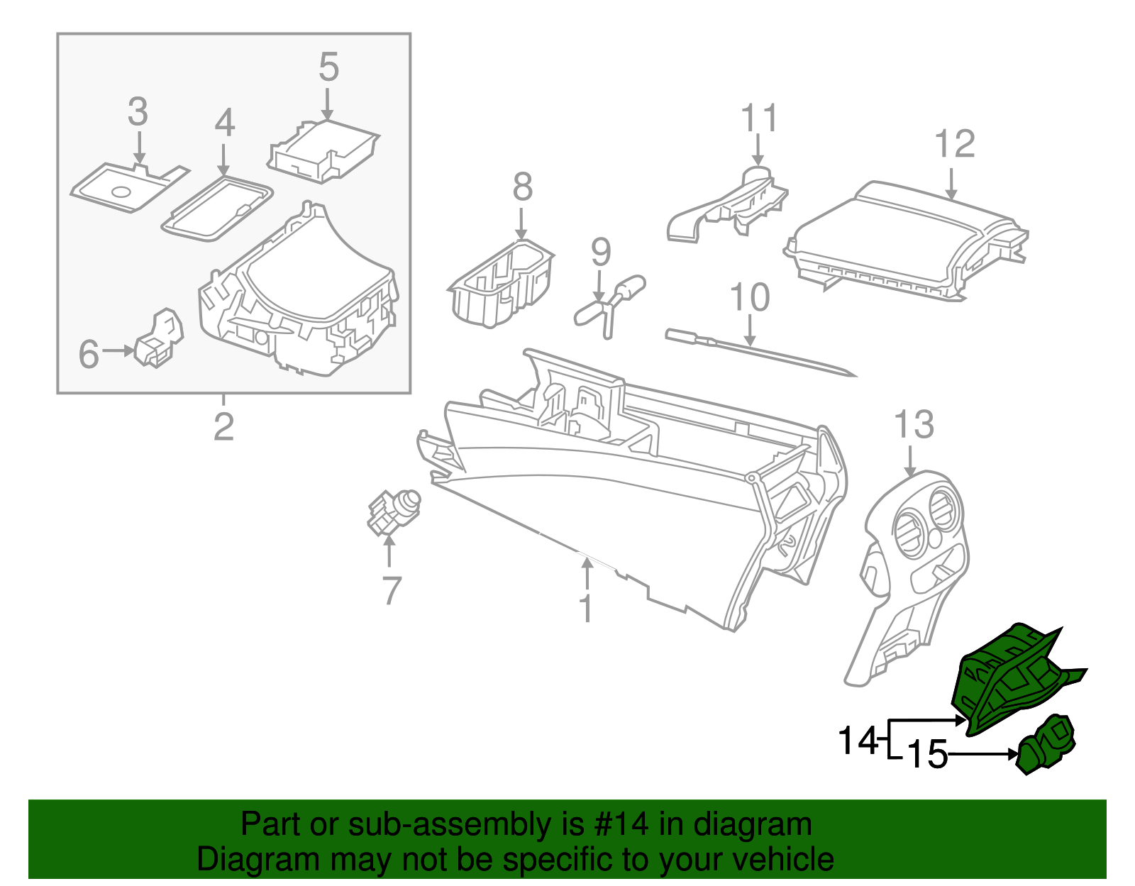 2022-2025 Mercedes-Benz Rear Compartment 206-680-94-00-9051 | Mercedes-Benz Premier Parts