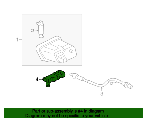 1990-2011 GM M.A.P Sensor 19418808 | GM Parts Center