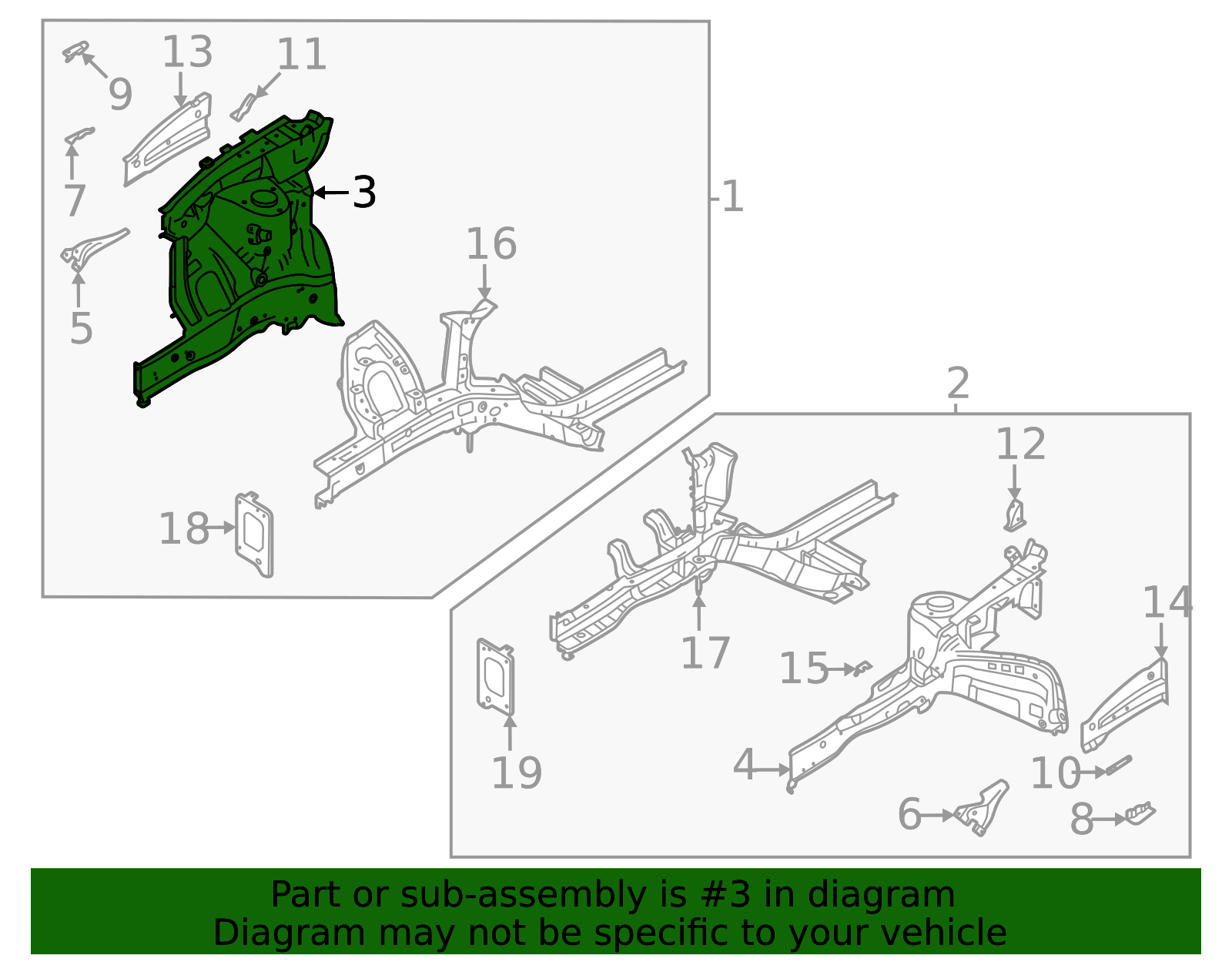 Apron Panel | 64502-Q5001 | Kia Auto Parts