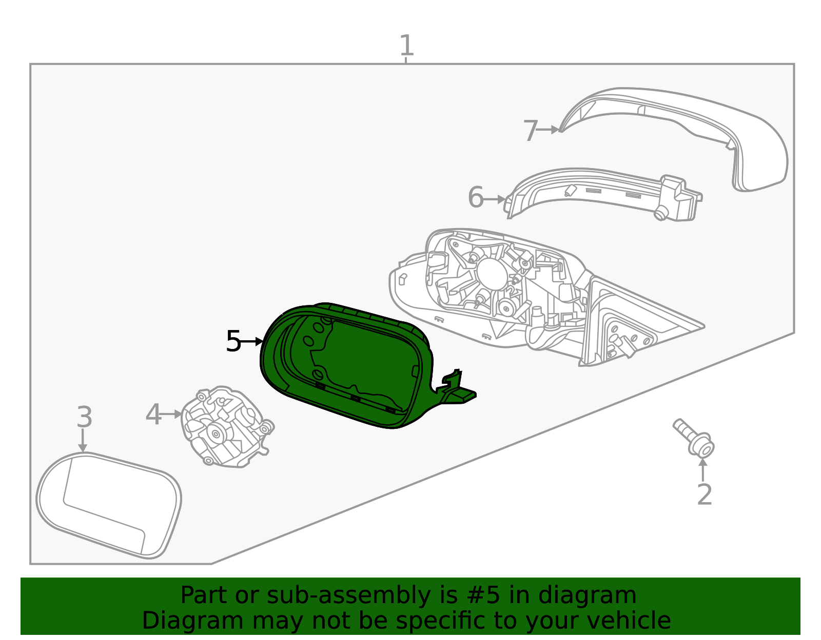 87625-K0010 - Glass Frame 2020-2022 Kia Soul | Kia.Parts Store